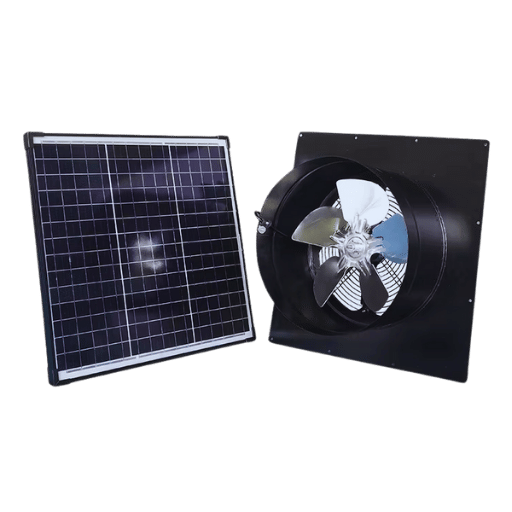 Efficient Solar Gable Attic Fan - Energy Saving Vent for Your Home ...